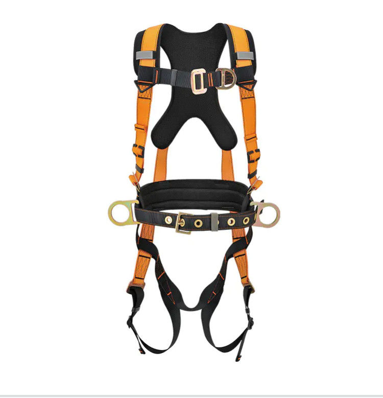 Dorsal D Ring Full Body Harness Safety With 6 Point Adjustment Dorsal D ...