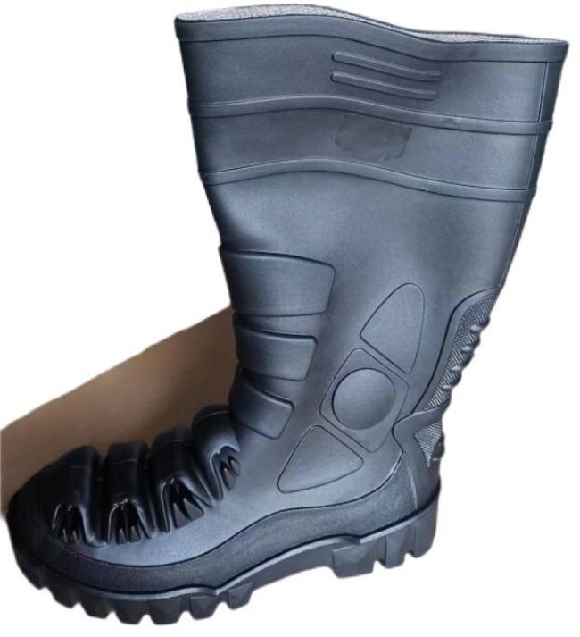 UK2 - 13 PVC Industrial Safety Gumboots With Steel Toe Cap Metatarsal ...